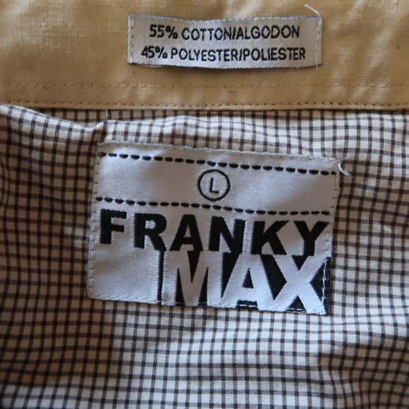 Franky Max | Shirts | Mens Franky Max Short Sleeve Front Snap Shirt ...